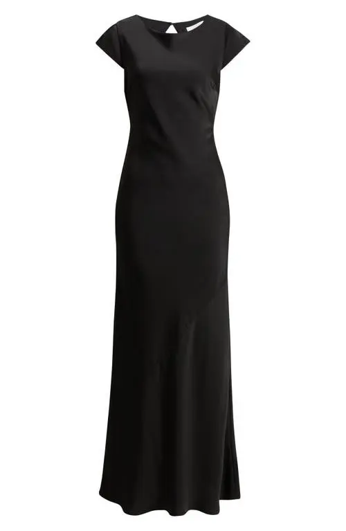 WAYF Johanna Open Back Gown
