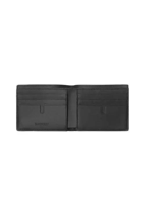 Burberry Check Slim Bifold Wallet