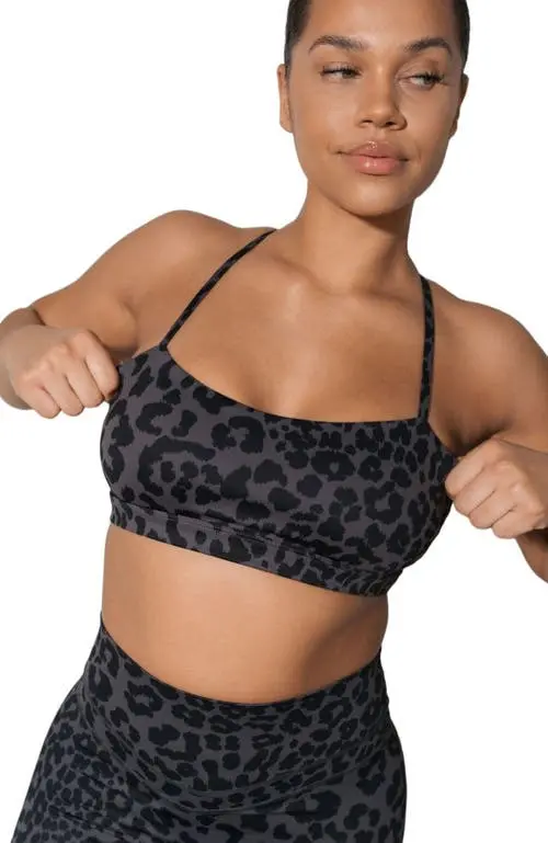 VITALITY Pulse Mini Bra - King Cheetah Midnight