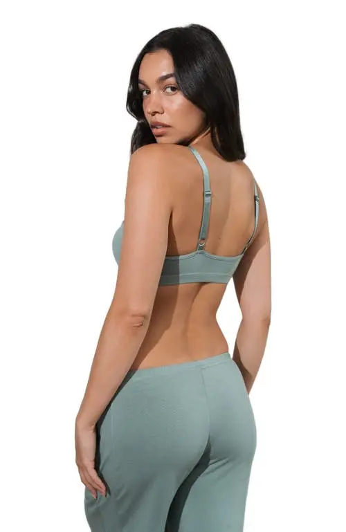 VITALITY Vital Scoop Bralette - Thyme