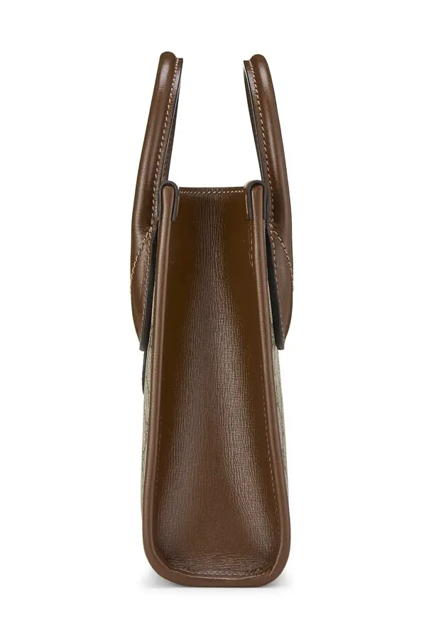 Gucci Gg Supreme Interlocking G Tote - Brown