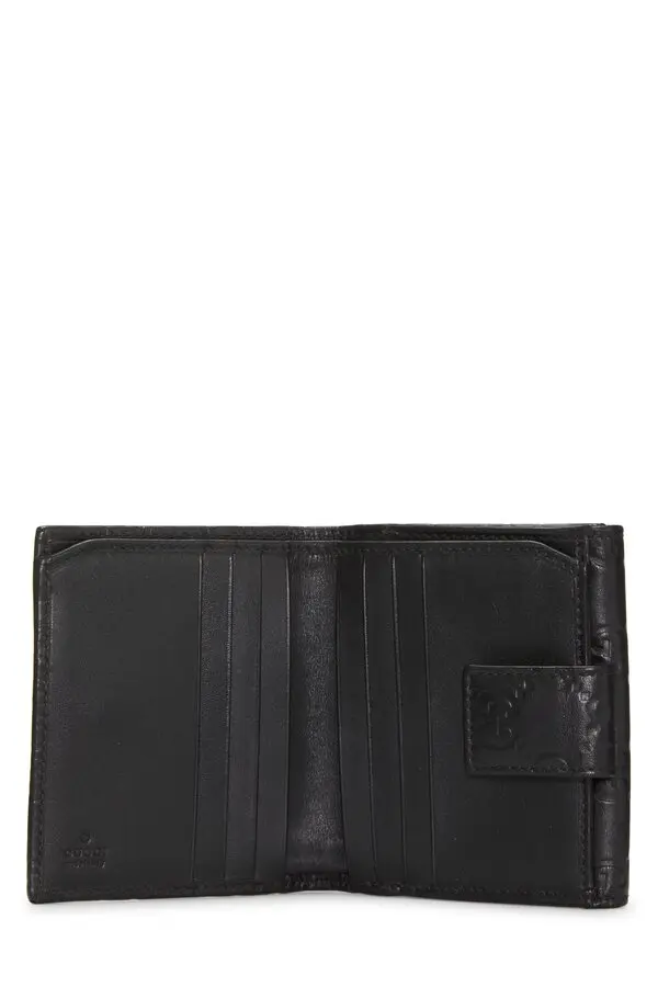 Gucci Ssima French Flap Wallet