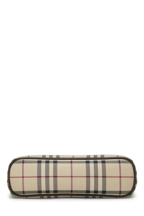 Burberry Check Nylon Handbag