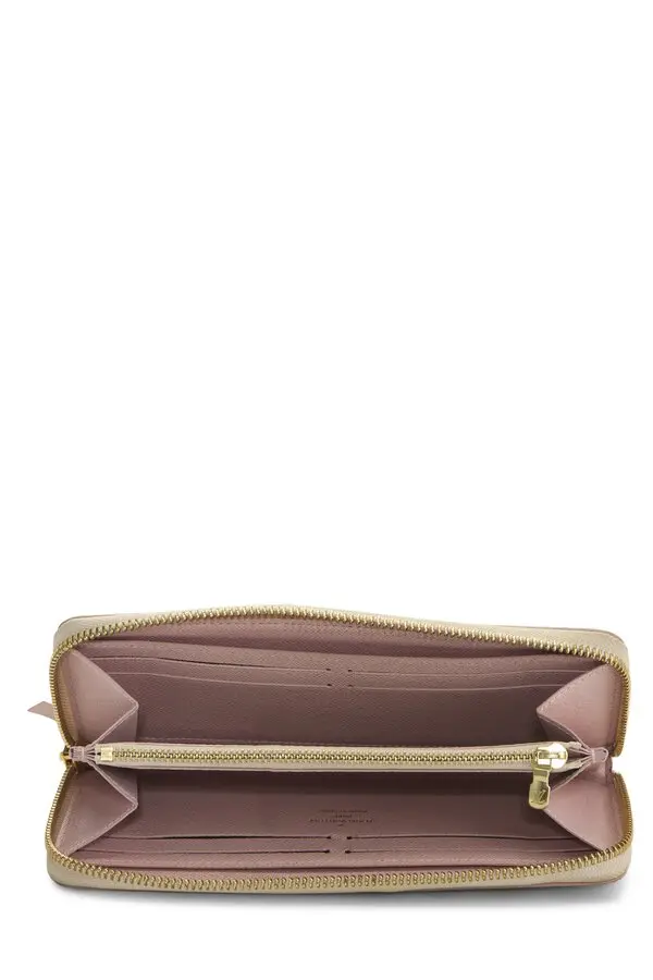 LOUIS VUITTON Damier Azur Studded Clemence Wallet