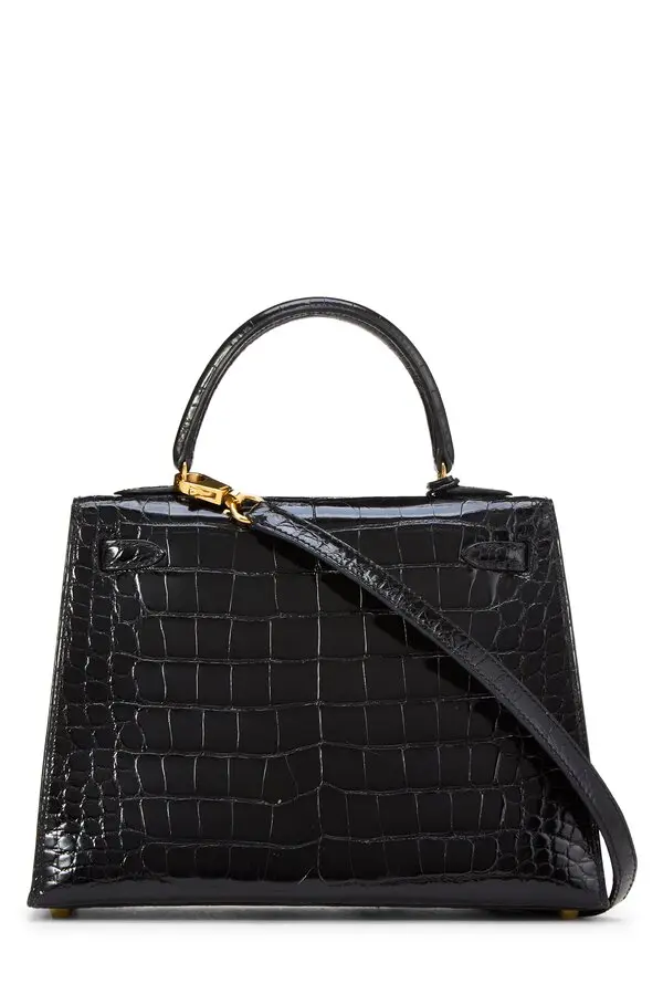 Hermès Lisse Alligator Kelly Sellier 25