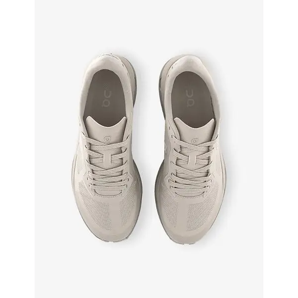 On Cloudze Woven Trainers - Pearl Truffle F