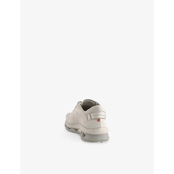 On Cloudze Woven Trainers - Pearl Truffle F