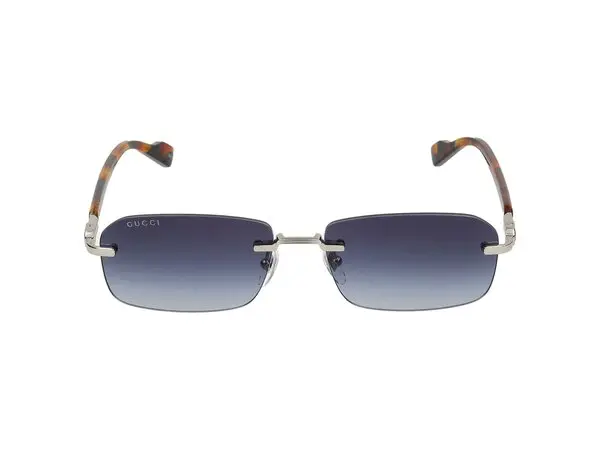 Gucci Rectangle Sunglasses - Silver