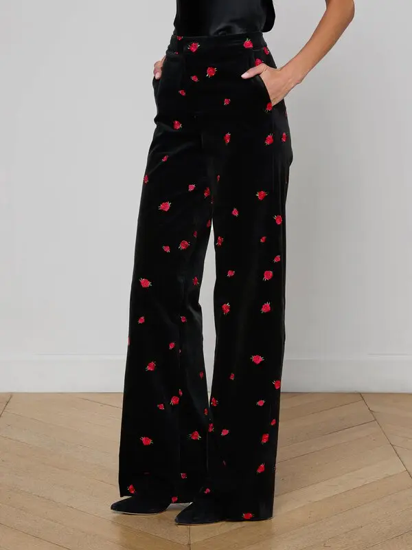 L'Agence Livvy Velvet Trouser