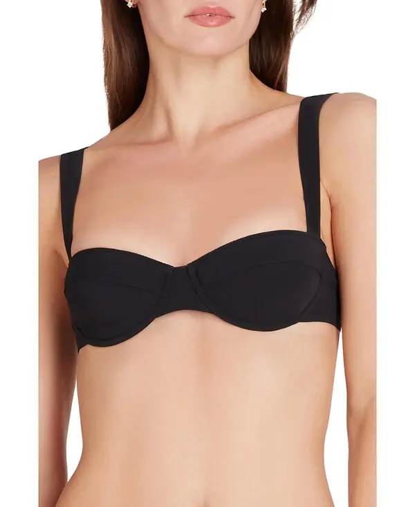 VALIMARE Athens Underwire Bikini Top - Black