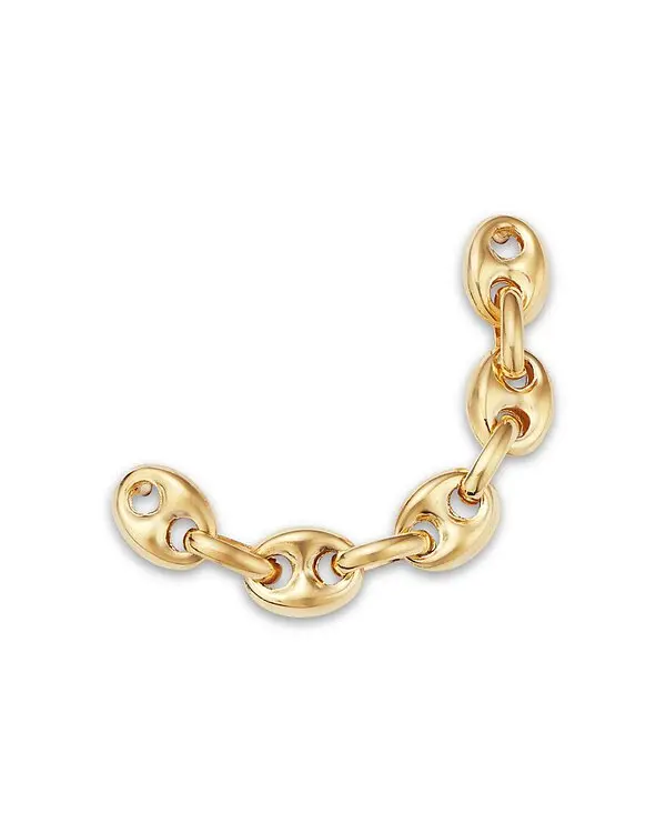 Zoe Chicco 14k Yellow Mariner Link Chain Single Earring - Gold