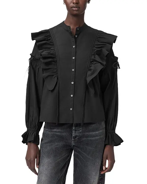 ALLSAINTS Lulu Shirt - Black