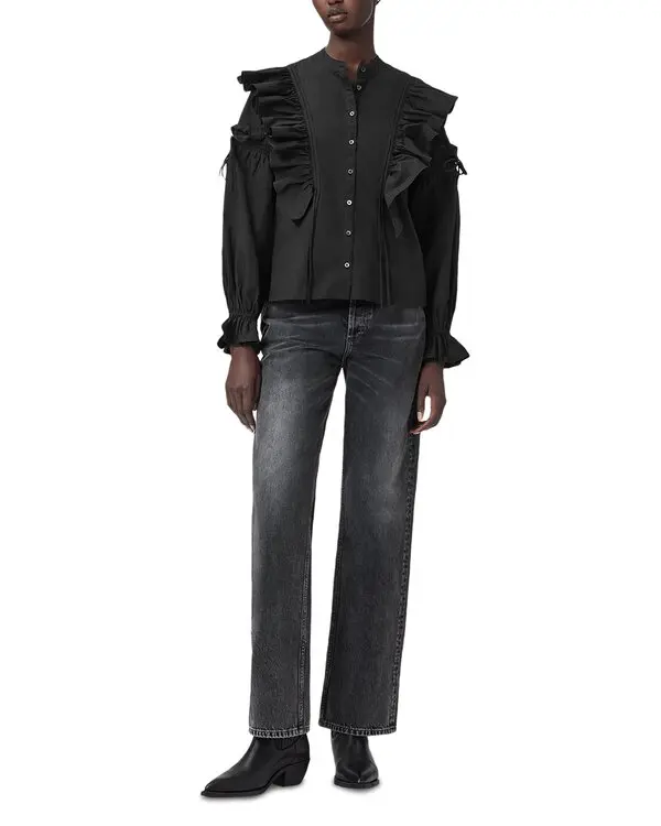 ALLSAINTS Lulu Shirt - Black