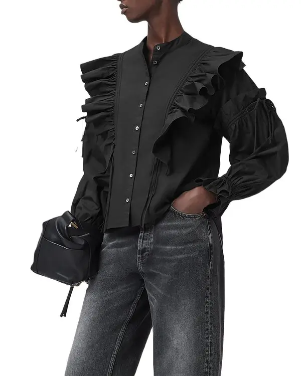 ALLSAINTS Lulu Shirt - Black