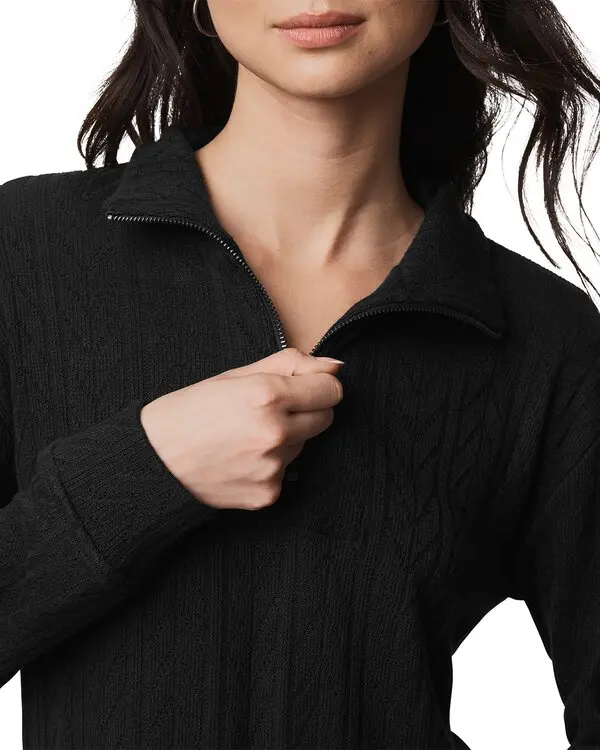 Splendid Quarter Zip Sweatshirt