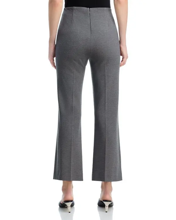 Rag & Bone Irina Kick Flare Trousers - Charcoal