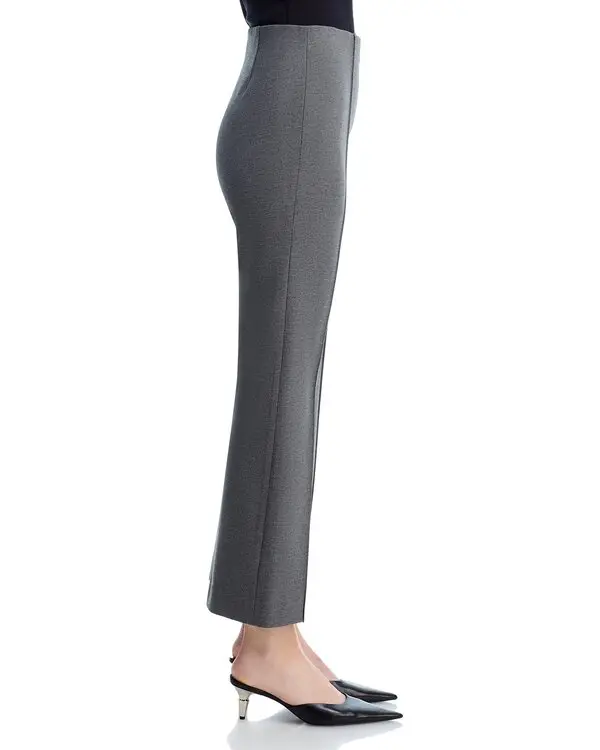 Rag & Bone Irina Kick Flare Trousers - Charcoal