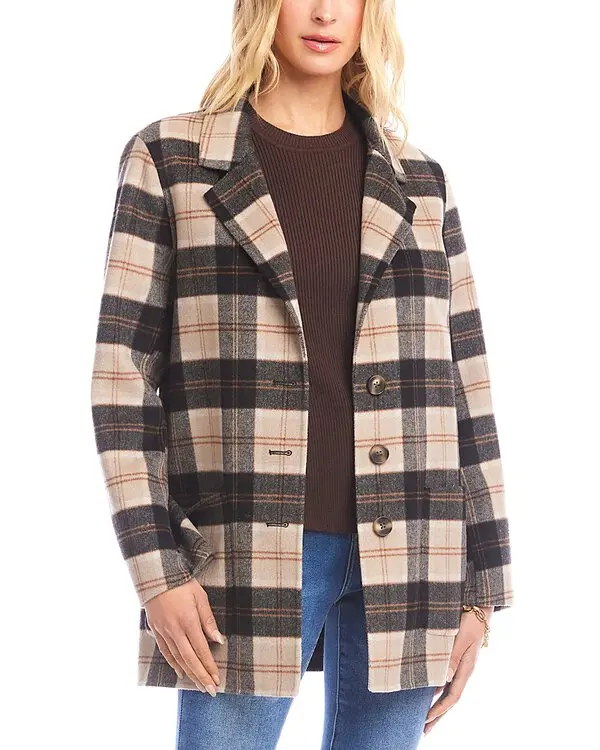 Karen Kane Oversized Brushed Jacket