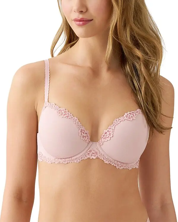 Wacoal B. Tempt'd Future Foundation Underwire T Shirt Bra - Rose Smoke