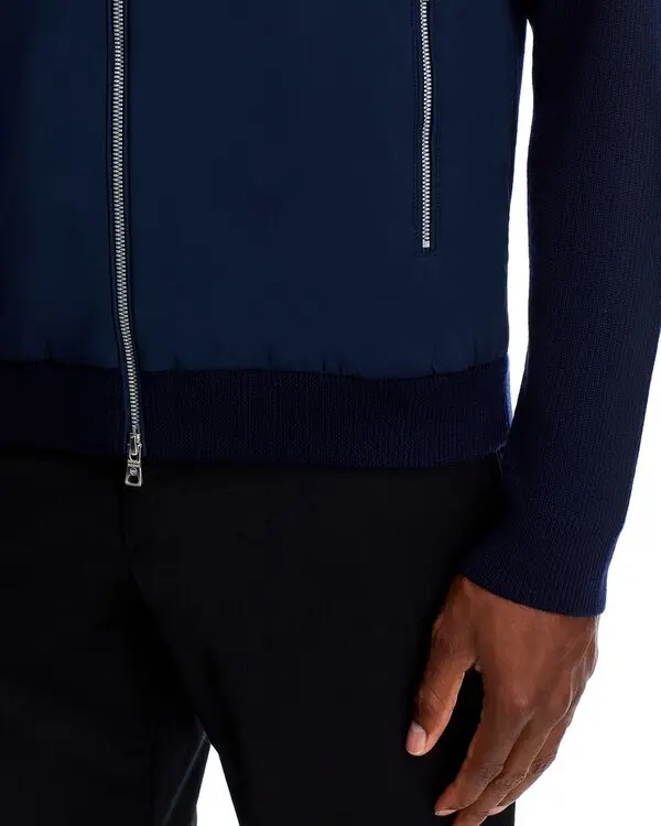Peter Millar Crown Crafted Holdridge Hybrid Zip Hoodie Sweater