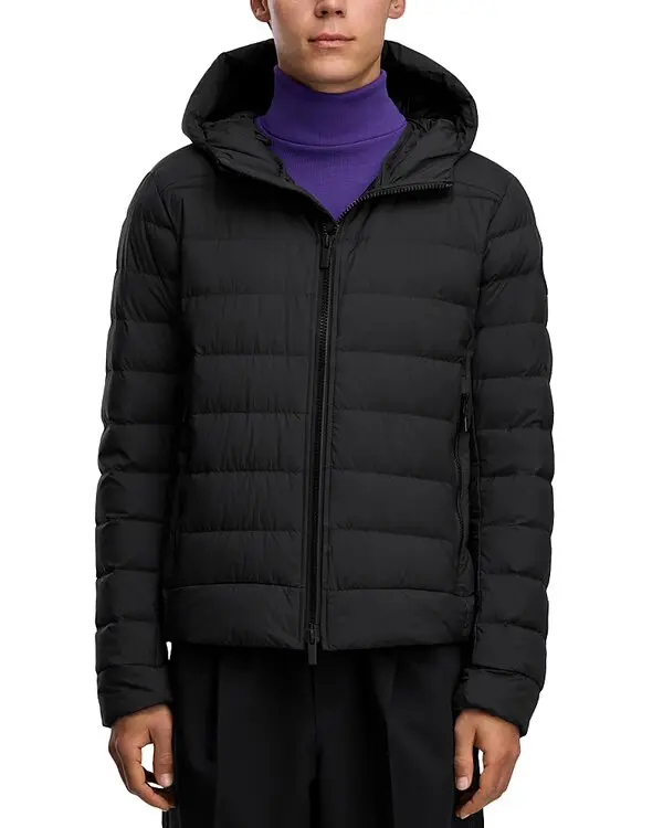Canada Goose Crofton Enduraluxe Hooded Jacket - Black