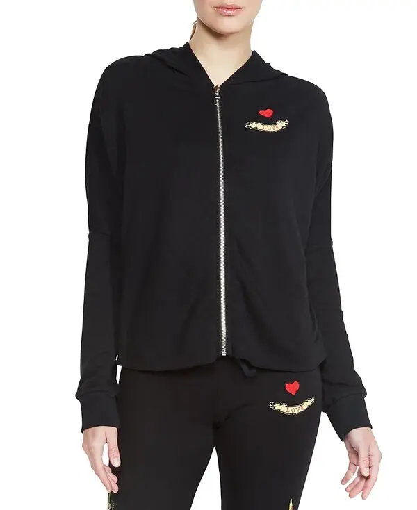 Lauren Moshi Amina Floral Eye Love Hoodie