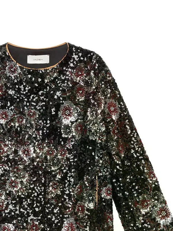 Malìparmi Sequin-embellished Jacket - Black