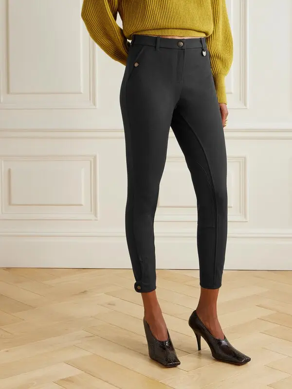 Burberry Stretch-cotton Skinny Pants