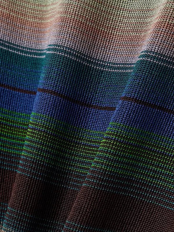 Missoni Striped Crochet-knit Maxi Dress