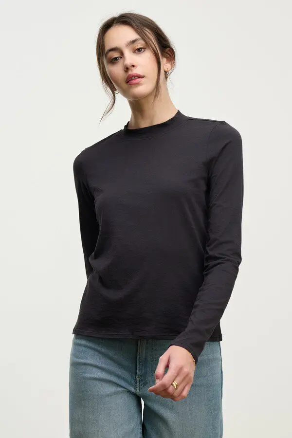 Velvet By Graham & Spencer Trish Tee - Black