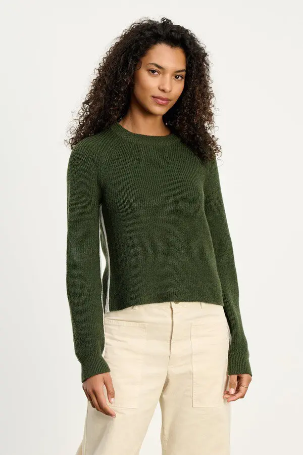 Velvet By Graham & Spencer Savannah Crew Neck Sweater - Grey