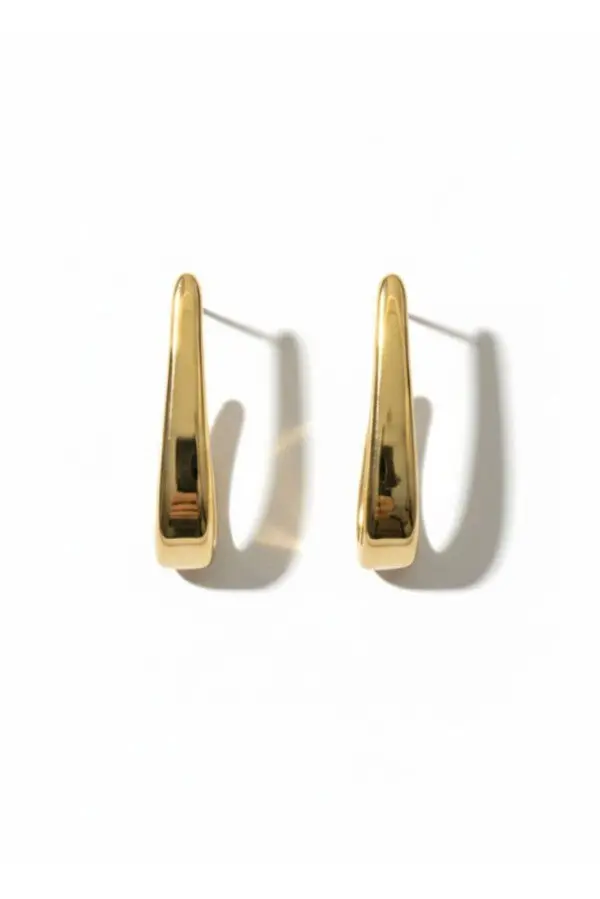 Yumi Kim Pillar Earrings - Gold