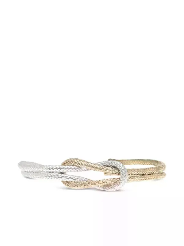 ANGELA LAGO Reef Knot Cuff Bracelet - Silver