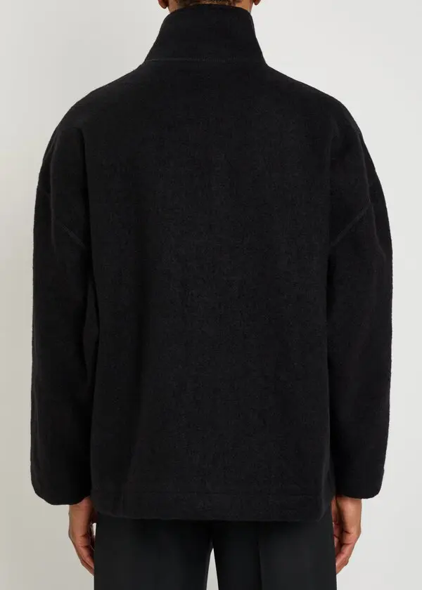 You Must Create Aaron Zip Wool Jacket