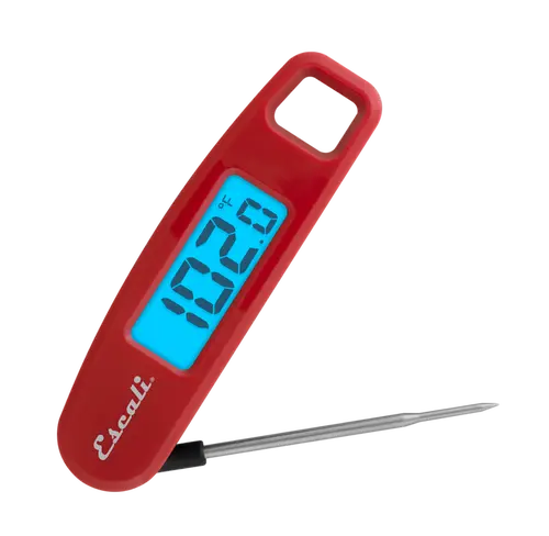 ESCALI Compact Folding Digital Thermometer - Red