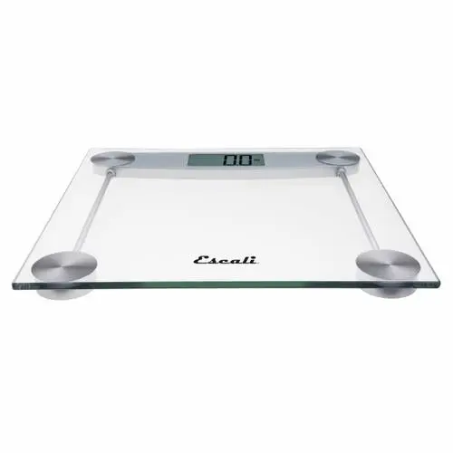 ESCALI Glass & Chrome Bathroom Scale