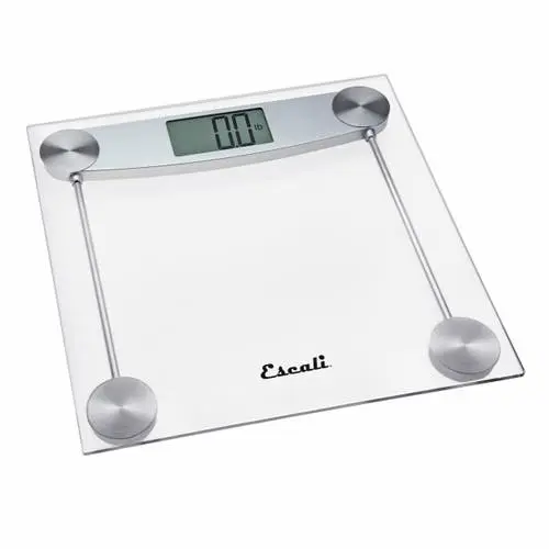 ESCALI Glass & Chrome Bathroom Scale