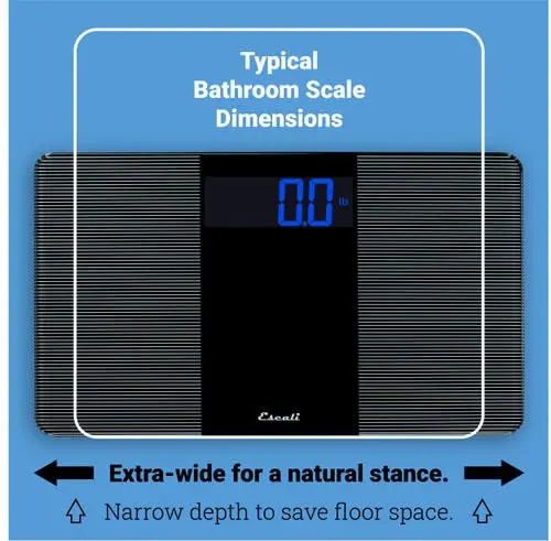 ESCALI Extra Wide Bathroom Scale