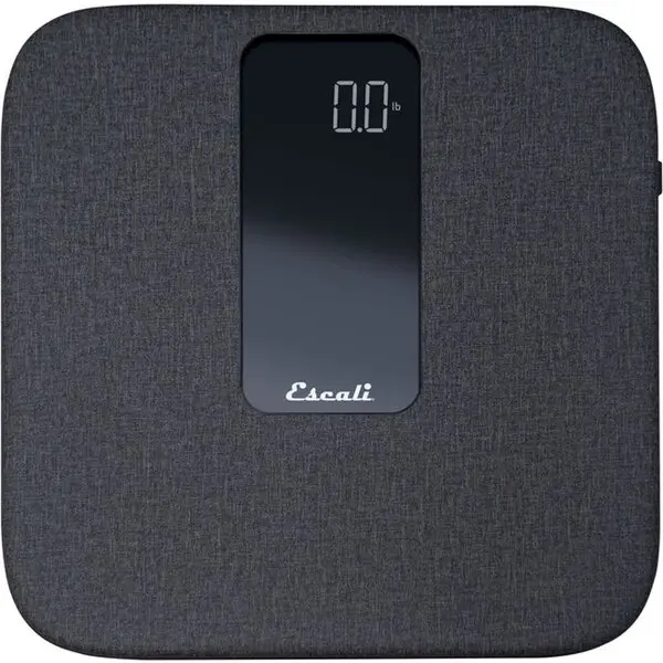 ESCALI Comfortstep Anti-slip Bathroom Scale - Black/grey