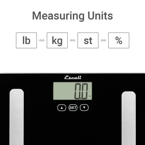 ESCALI Complete Health Body Composition Scale