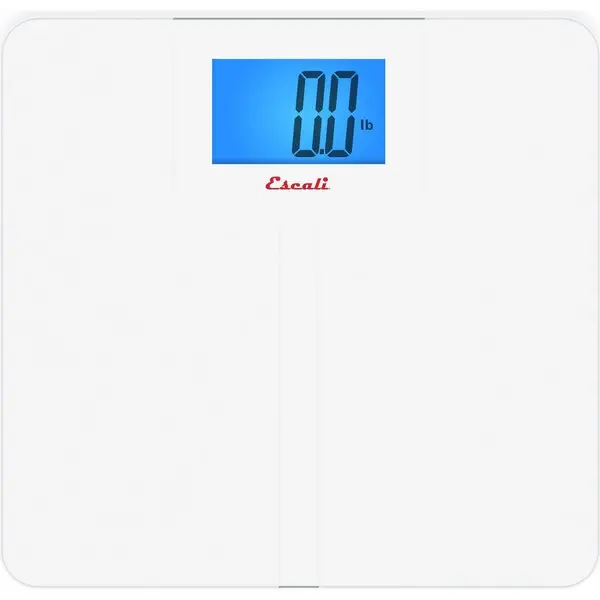 ESCALI High Capacity Anti-slip Bathroom Scale - White