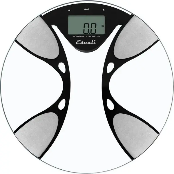 ESCALI Ultra Slim Body Composition Scale - Glass/black