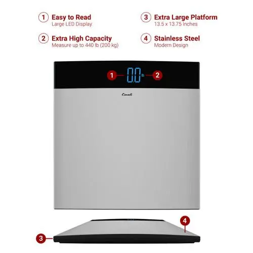 ESCALI Extra Large Bathroom Scale