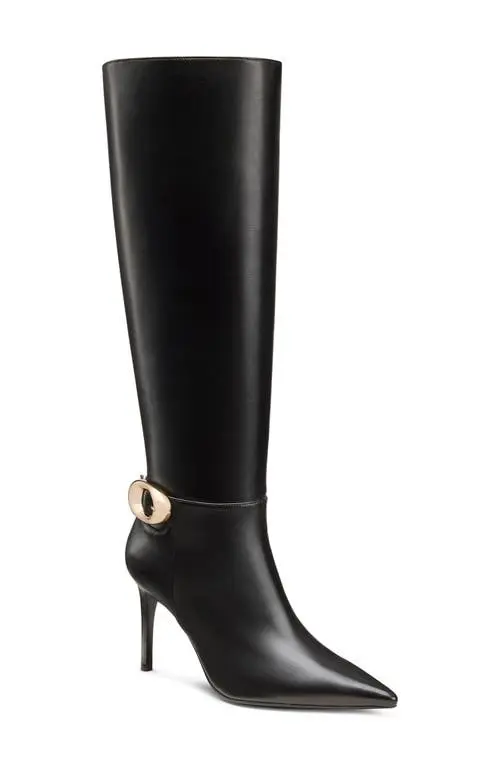 STUART WEITZMAN Power Buckle Knee High Boots
