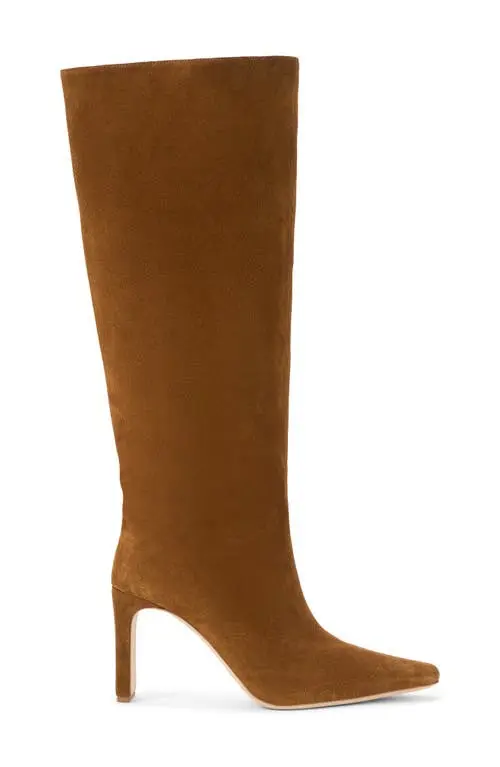 Staud Wally High Heel Knee High Boots - Tan