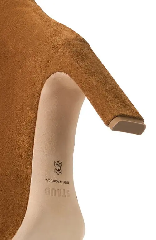 Staud Wally High Heel Knee High Boots - Tan