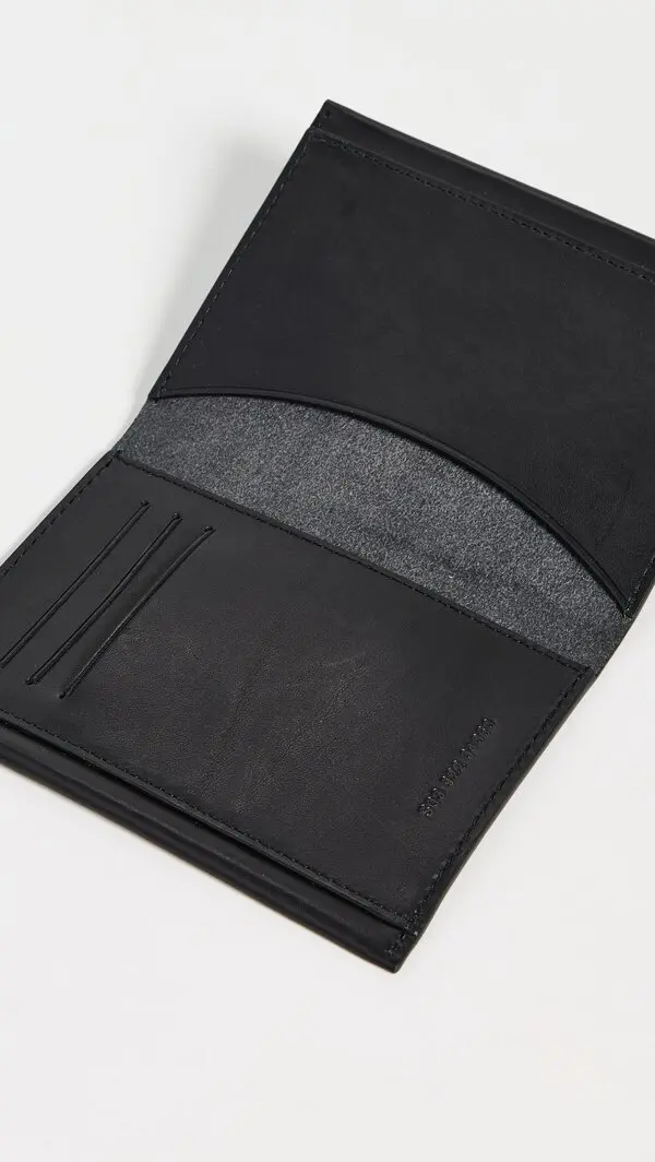 Shinola Leather Passport Wallet