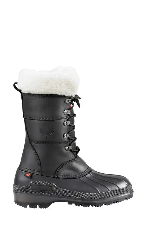BAFFIN Maple Leaf Waterproof Snow Boots - Black