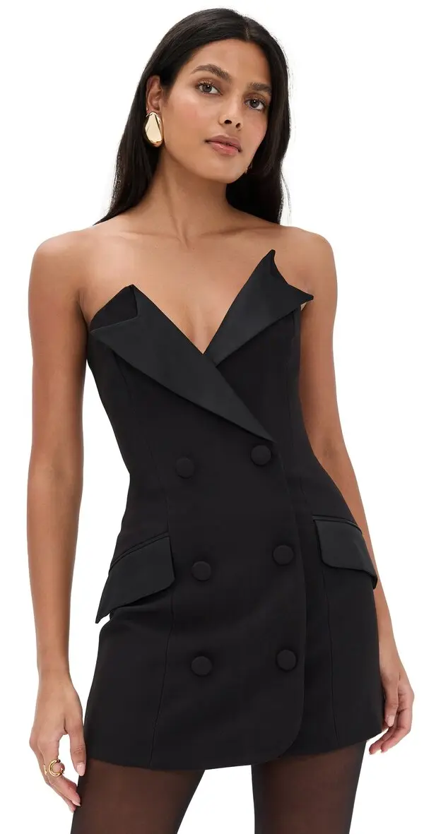 Bardot Arvess Strapless Mini Dress