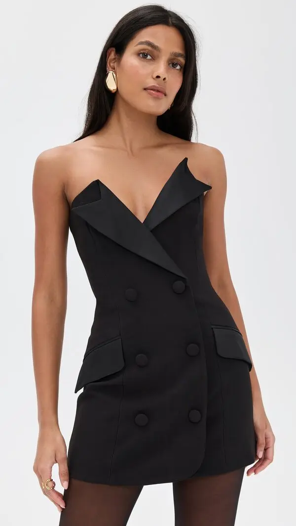 Bardot Arvess Strapless Mini Dress